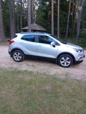 Grey Opel Mokka X 2017 in Marijampole, with an engine capacity of 1.60 L and mileage of 217 thousand km for 7390 €, photo 5 on AUTOMOTO.COM.LV
