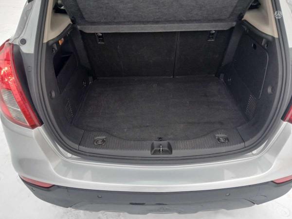 Grey Opel Mokka X 2017 in Marijampole, with an engine capacity of 1.60 L and mileage of 217 thousand km for 7390 €, photo 11 on AUTOMOTO.COM.LV