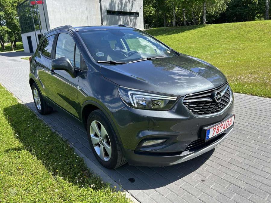 Серый Опель Мокка X 2018 в Плунге, объемом двигателя 1.60 л и пробегом 205 тыс. км за 7950 €, фото 4 на AUTOMOTO.COM.LV