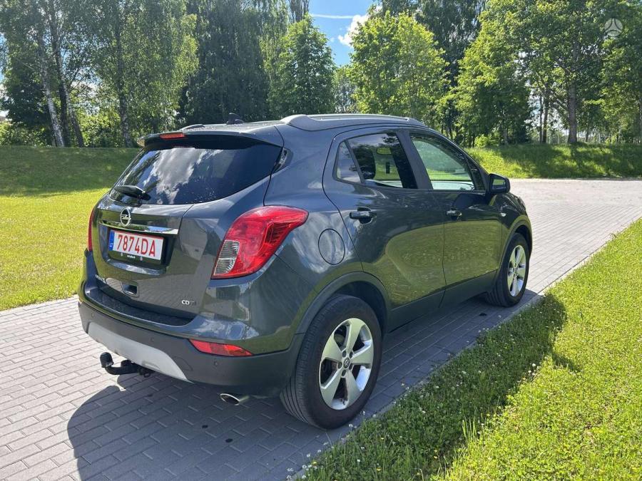 Серый Опель Мокка X 2018 в Плунге, объемом двигателя 1.60 л и пробегом 205 тыс. км за 7950 €, фото 6 на AUTOMOTO.COM.LV