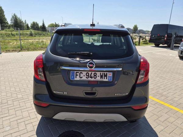 Grey Opel Mokka X 2018 in Taurage, with an engine capacity of 1.60 L and mileage of 210 thousand km for 6400 €, photo 6 on AUTOMOTO.COM.LV