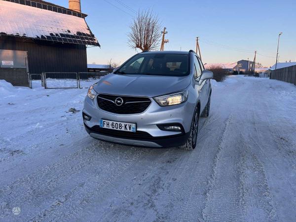 Grey Opel Mokka X 2019 in Taurage, with an engine capacity of 1.60 L and mileage of 126 thousand km for 8900 €, photo 2 on AUTOMOTO.COM.LV