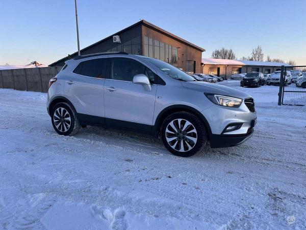 Grey Opel Mokka X 2019 in Taurage, with an engine capacity of 1.60 L and mileage of 126 thousand km for 8900 €, photo 5 on AUTOMOTO.COM.LV