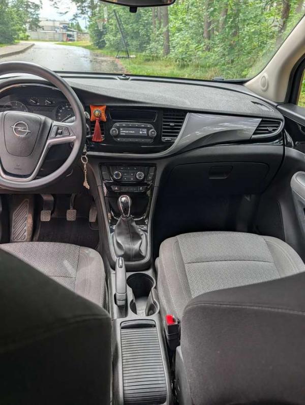 Oranžs Opel Mokka X 2017 Viļņa, ar dzinēja tilpumu 1.60 L un nobraukumu 133 tūkst. km par 10500 €, foto 7 vietnē AUTOMOTO.COM.LV