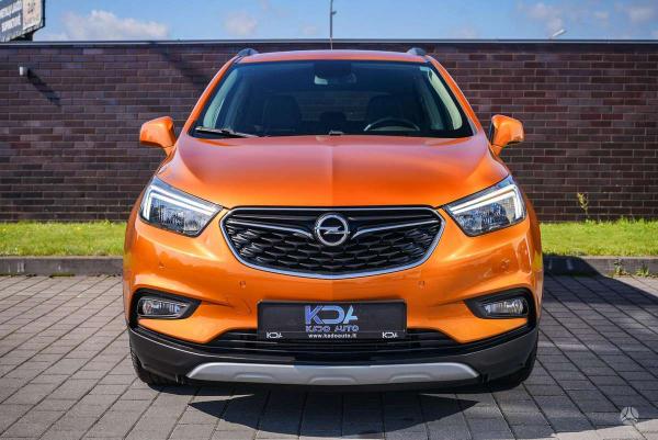 Orange Opel Mokka X 2017 in Marijampole, with an engine capacity of 1.60 L and mileage of 166 thousand km for 10950 €, photo 2 on AUTOMOTO.COM.LV