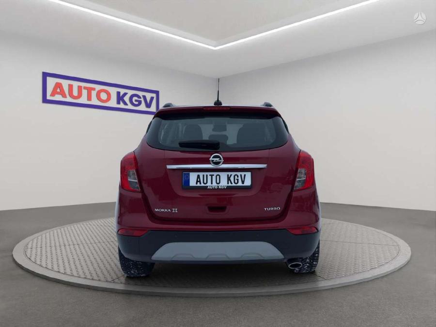 Sarkans Opel Mokka X 2017 Kauņa, ar dzinēja tilpumu 1.40 L un nobraukumu 123 tūkst. km par 9900 €, foto 4 vietnē AUTOMOTO.COM.LV