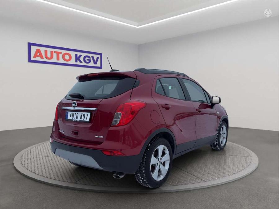 Sarkans Opel Mokka X 2017 Kauņa, ar dzinēja tilpumu 1.40 L un nobraukumu 123 tūkst. km par 9900 €, foto 5 vietnē AUTOMOTO.COM.LV