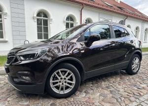 Sarkans Opel Mokka X 2017 Kauņa, ar dzinēja tilpumu 1.60 L un nobraukumu 185 tūkst. km par 10490 €, foto  vietnē AUTOMOTO.COM.LV