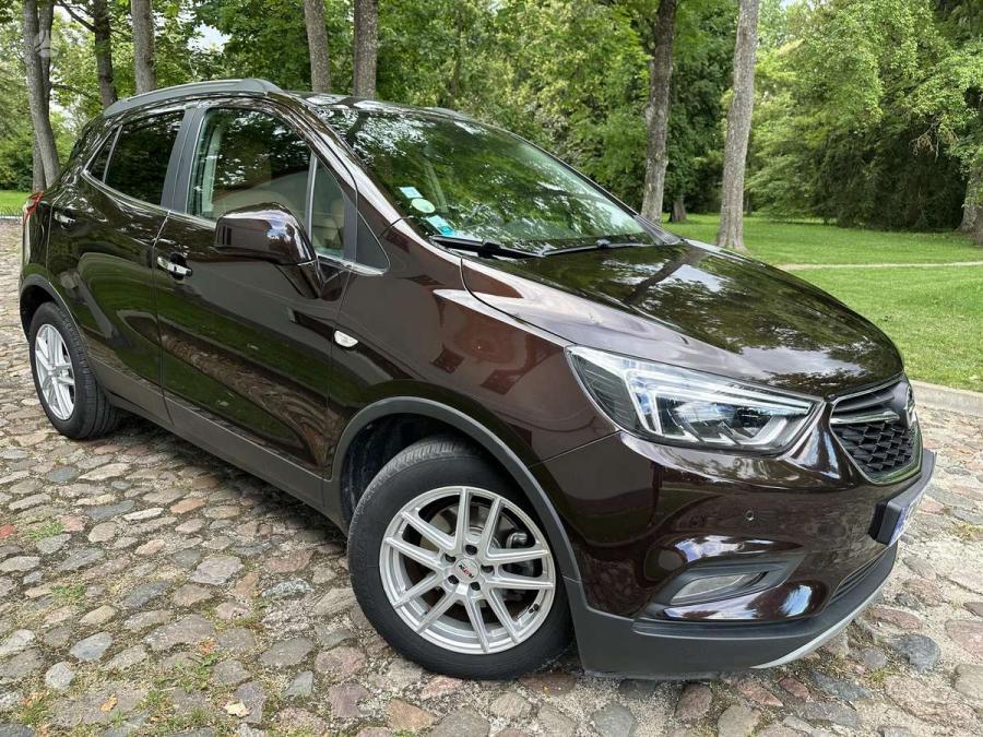 Sarkans Opel Mokka X 2017 Kauņa, ar dzinēja tilpumu 1.60 L un nobraukumu 185 tūkst. km par 10490 €, foto 3 vietnē AUTOMOTO.COM.LV