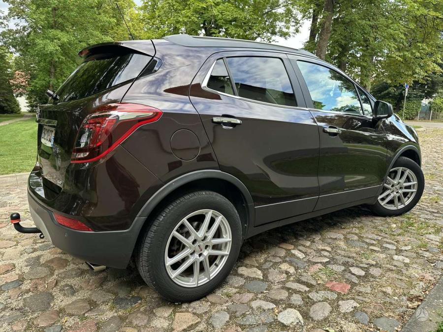 Sarkans Opel Mokka X 2017 Kauņa, ar dzinēja tilpumu 1.60 L un nobraukumu 185 tūkst. km par 10490 €, foto 5 vietnē AUTOMOTO.COM.LV