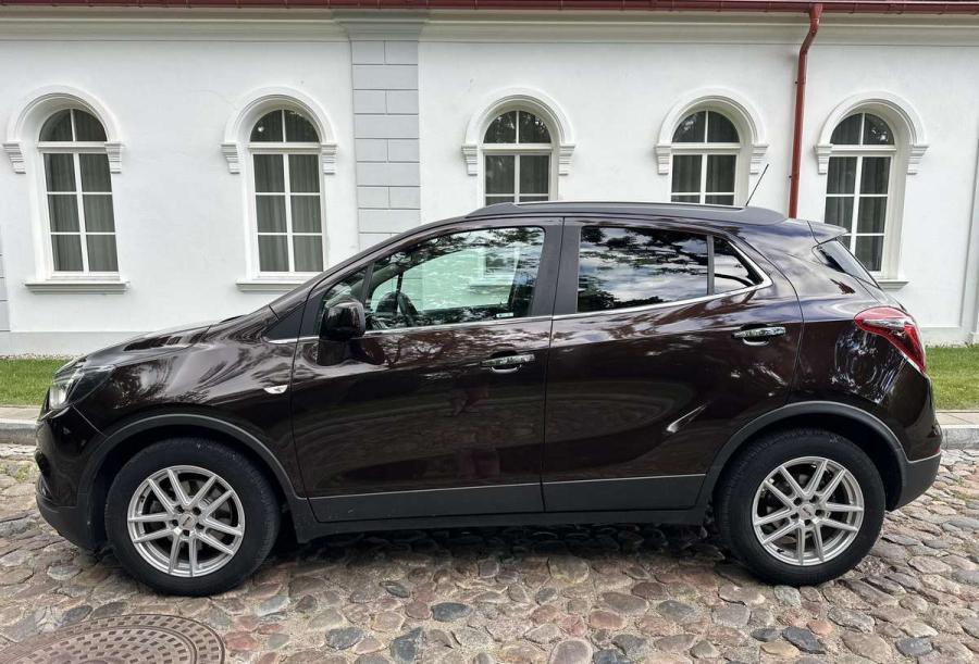 Sarkans Opel Mokka X 2017 Kauņa, ar dzinēja tilpumu 1.60 L un nobraukumu 185 tūkst. km par 10490 €, foto 6 vietnē AUTOMOTO.COM.LV