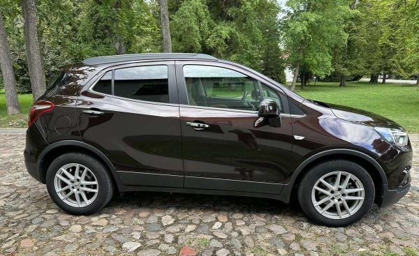 Sarkans Opel Mokka X 2017 Kauņa, ar dzinēja tilpumu 1.60 L un nobraukumu 185 tūkst. km par 10490 €, foto 6 vietnē AUTOMOTO.COM.LV