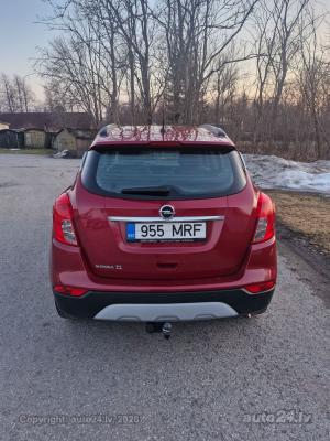 Sarkans Opel Mokka X 2017 Tallina, ar dzinēja tilpumu 1.60 L un nobraukumu 60 tūkst. km par 11500 €, foto 3 vietnē AUTOMOTO.COM.LV
