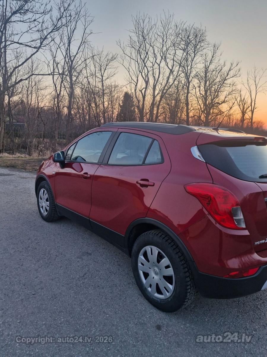 Sarkans Opel Mokka X 2017 Tallina, ar dzinēja tilpumu 1.60 L un nobraukumu 60 tūkst. km par 11500 €, foto 4 vietnē AUTOMOTO.COM.LV