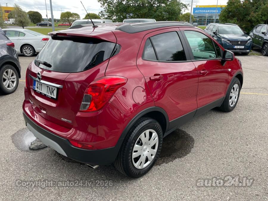Red Opel Mokka X 2018 in Tartu, with an engine capacity of 1.40 L and mileage of 147 thousand km for 9990 €, photo 9 on AUTOMOTO.COM.LV