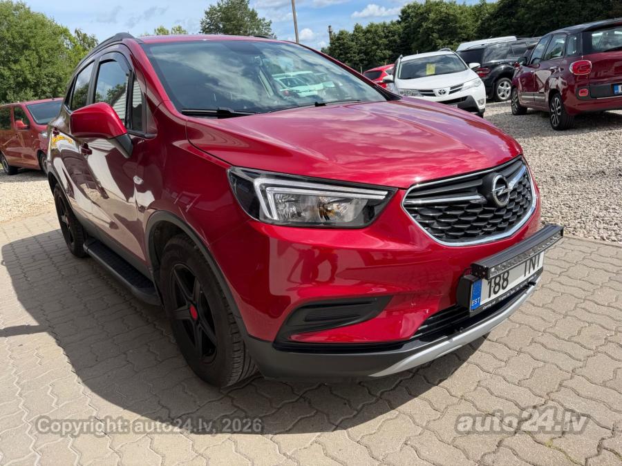 Red Opel Mokka X 2019 in Voru, with an engine capacity of 1.40 L and mileage of 29 thousand km for 10900 €, photo 4 on AUTOMOTO.COM.LV