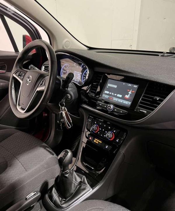 Sarkans Opel Mokka X 2017 Klaipėda, ar dzinēja tilpumu 1.36 L un nobraukumu 87 tūkst. km par 9500 €, foto 9 vietnē AUTOMOTO.COM.LV