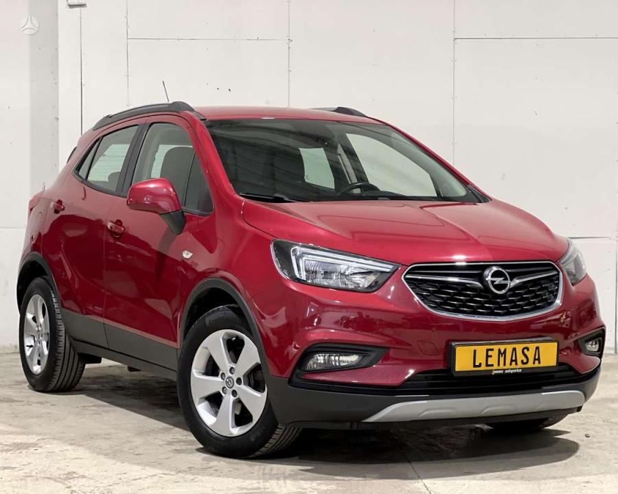 Red Opel Mokka X 2017 in Klaipeda, with an engine capacity of 1.36 L and mileage of 87 thousand km for 9500 €, photo 15 on AUTOMOTO.COM.LV