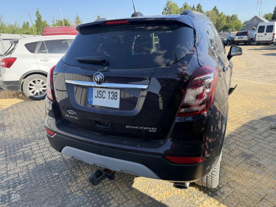 Violets Opel Mokka X 2017 Šauļi, ar dzinēja tilpumu 1.40 L un nobraukumu 174 tūkst. km par 3500 €, foto 5 vietnē AUTOMOTO.COM.LV