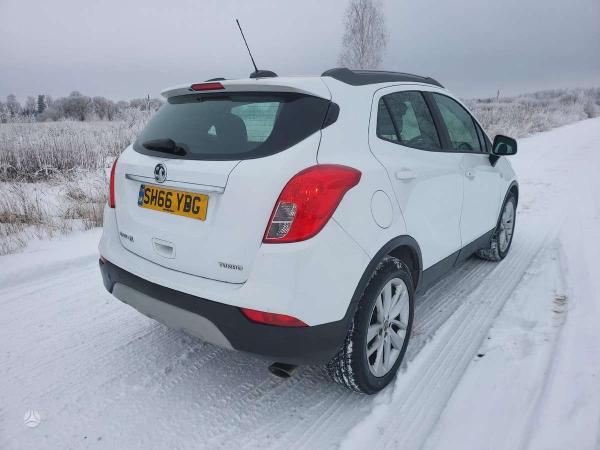 Balts Opel Mokka X 2016 Kauņa, ar dzinēja tilpumu 1.40 L un nobraukumu 110 tūkst. km par 2399 €, foto 4 vietnē AUTOMOTO.COM.LV