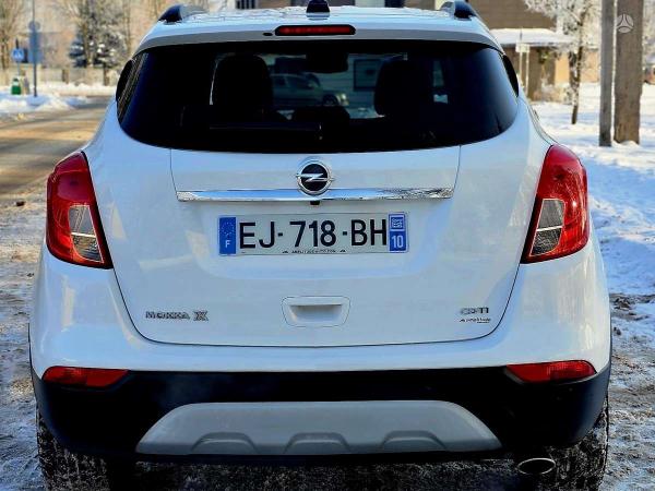 Balts Opel Mokka X 2017 Tauragė, ar dzinēja tilpumu 1.60 L un nobraukumu 200 tūkst. km par 7500 €, foto 6 vietnē AUTOMOTO.COM.LV