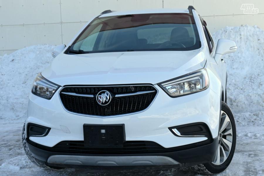 White Opel Mokka X 2017 in Kretinga, with an engine capacity of 1.40 L and mileage of 122 thousand km for 9499 €, photo 2 on AUTOMOTO.COM.LV