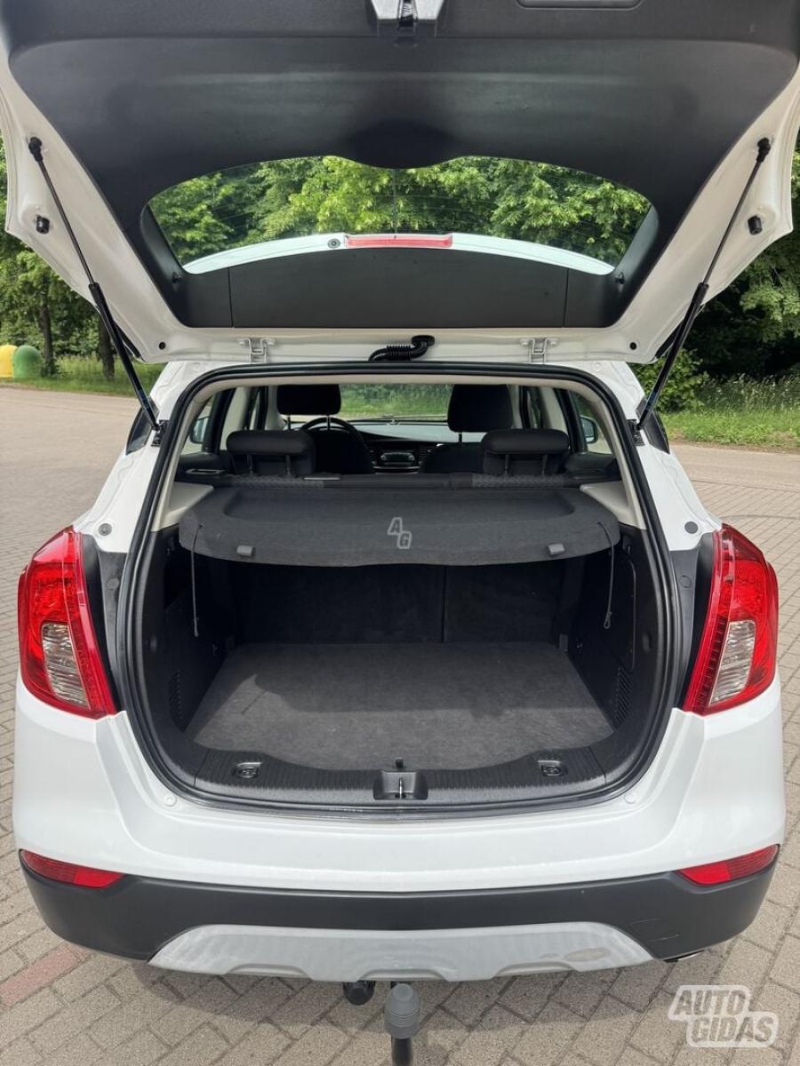 Balts Opel Mokka X 2017 Tauragė, ar dzinēja tilpumu 1.60 L un nobraukumu 196 tūkst. km par 7250 €, foto 9 vietnē AUTOMOTO.COM.LV