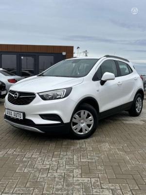 Balts Opel Mokka X 2017 Kauņa, ar dzinēja tilpumu 1.60 L un nobraukumu 90 tūkst. km par 9450 €, foto  vietnē AUTOMOTO.COM.LV
