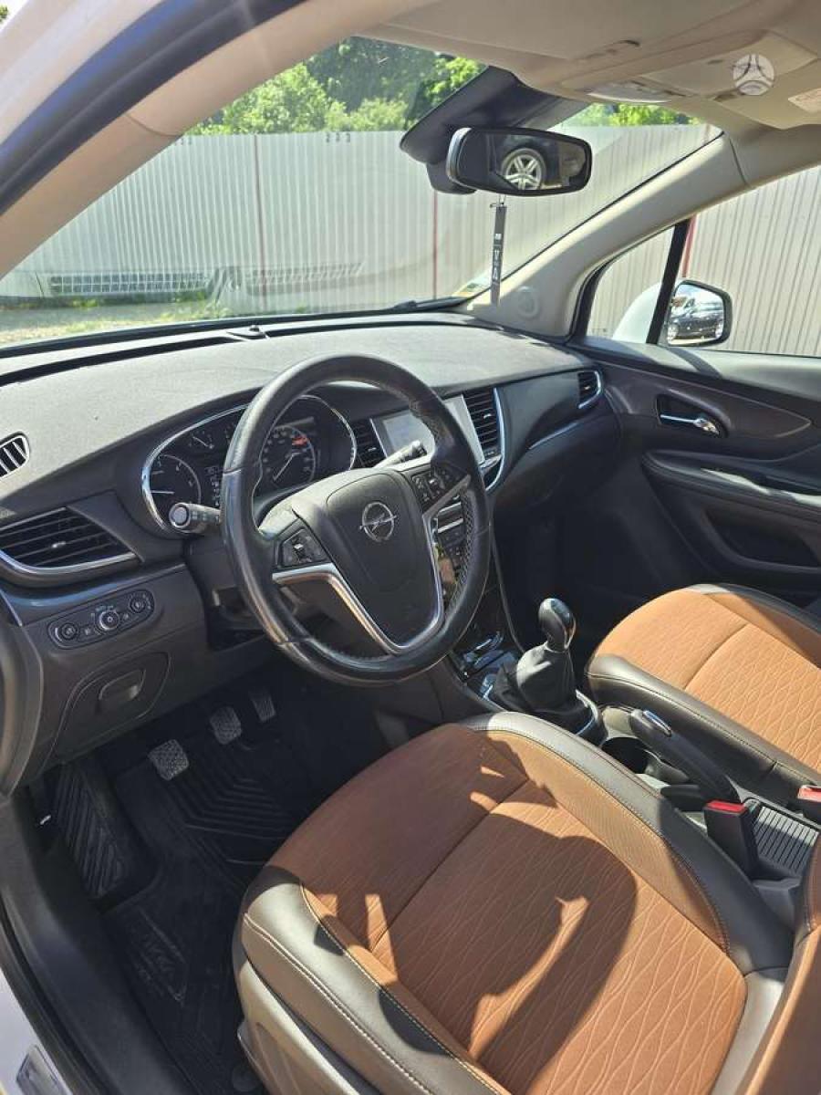 Balts Opel Mokka X 2017 Tauragė, ar dzinēja tilpumu 1.60 L un nobraukumu 152 tūkst. km par 8500 €, foto 11 vietnē AUTOMOTO.COM.LV