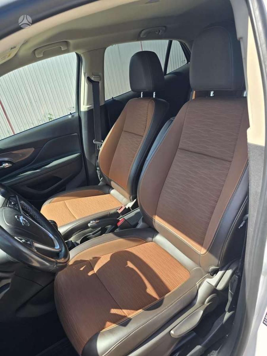 Balts Opel Mokka X 2017 Tauragė, ar dzinēja tilpumu 1.60 L un nobraukumu 152 tūkst. km par 8500 €, foto 12 vietnē AUTOMOTO.COM.LV