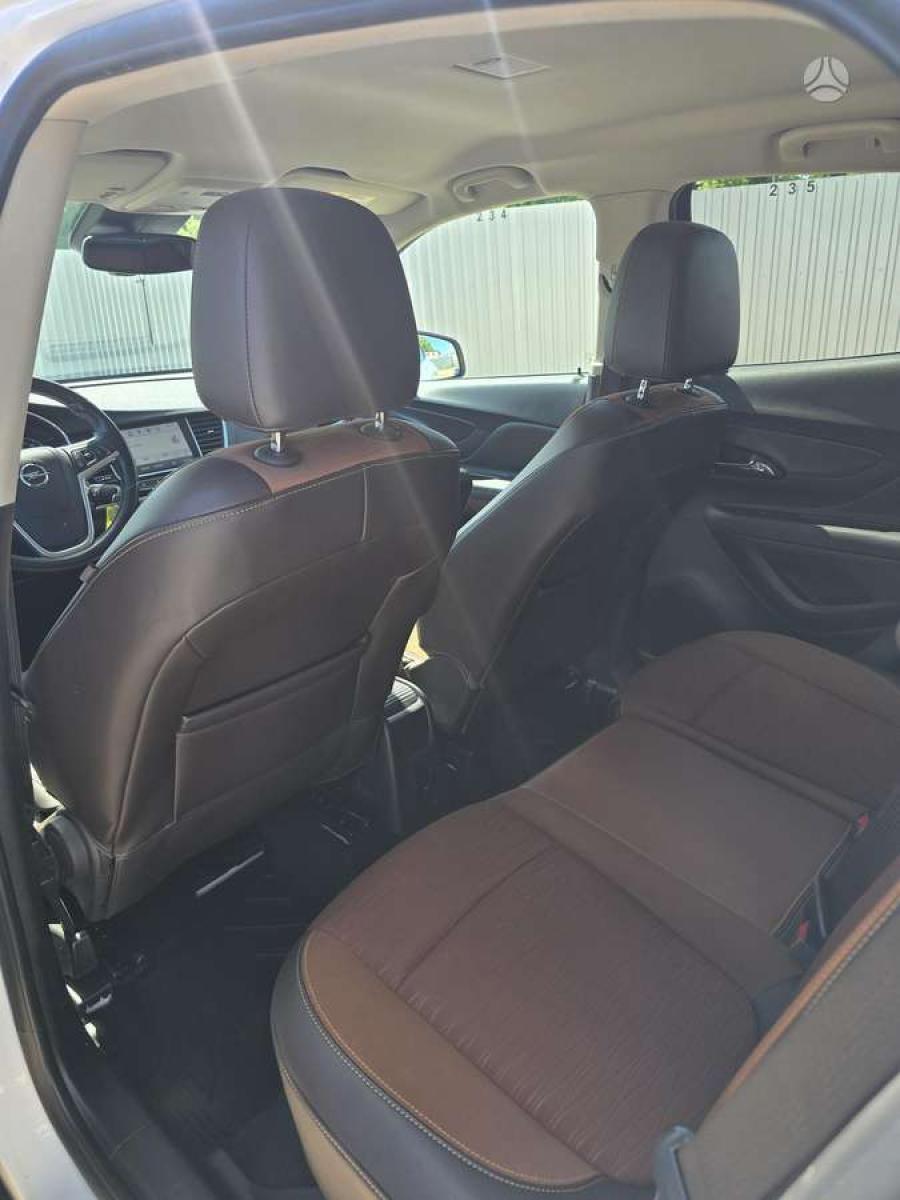 Balts Opel Mokka X 2017 Tauragė, ar dzinēja tilpumu 1.60 L un nobraukumu 152 tūkst. km par 8500 €, foto 25 vietnē AUTOMOTO.COM.LV