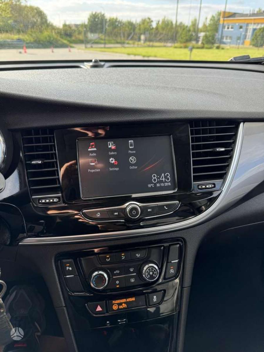 White Opel Mokka X 2017 in Telschi, with an engine capacity of 1.60 L and mileage of 166 thousand km for 7800 €, photo 25 on AUTOMOTO.COM.LV