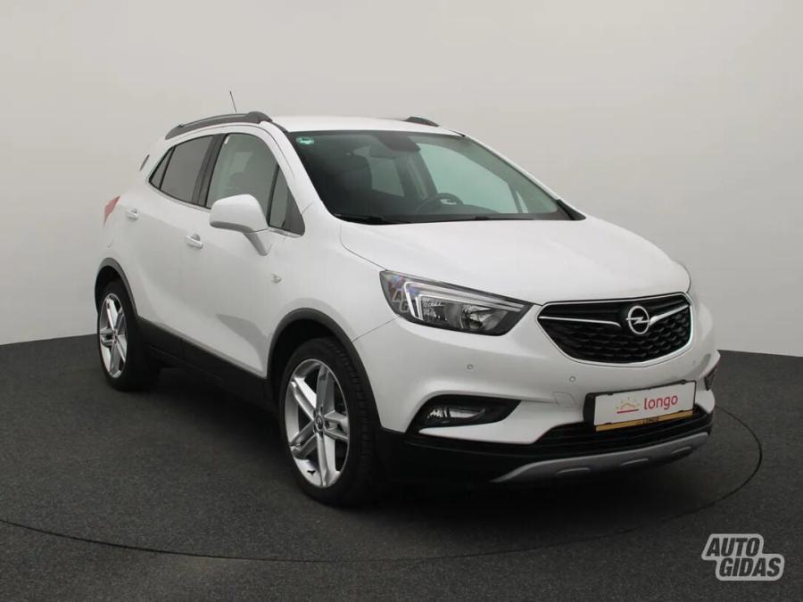 White Opel Mokka X 2018 in Vilnius, with an engine capacity of 1.60 L and mileage of 154 thousand km for 10999 €, photo 11 on AUTOMOTO.COM.LV