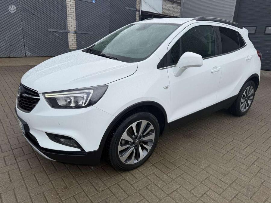 Balts Opel Mokka X 2018 Tauragė, ar dzinēja tilpumu 1.60 L un nobraukumu 82 tūkst. km par 9500 €, foto 1 vietnē AUTOMOTO.COM.LV