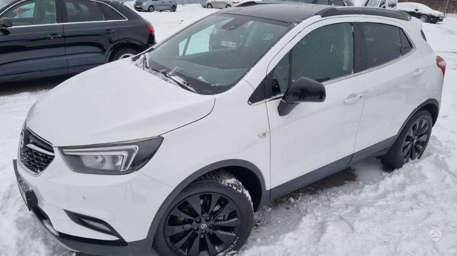 Balts Opel Mokka X 2019 Šauļi, ar dzinēja tilpumu 1.60 L un nobraukumu 190 tūkst. km par 9150 €, foto 3 vietnē AUTOMOTO.COM.LV