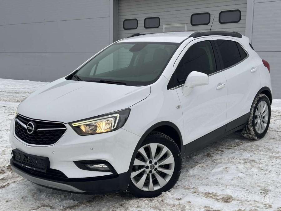 Balts Opel Mokka X 2019 Utena, ar dzinēja tilpumu 1.60 L un nobraukumu 123 tūkst. km par 8950 €, foto 1 vietnē AUTOMOTO.COM.LV