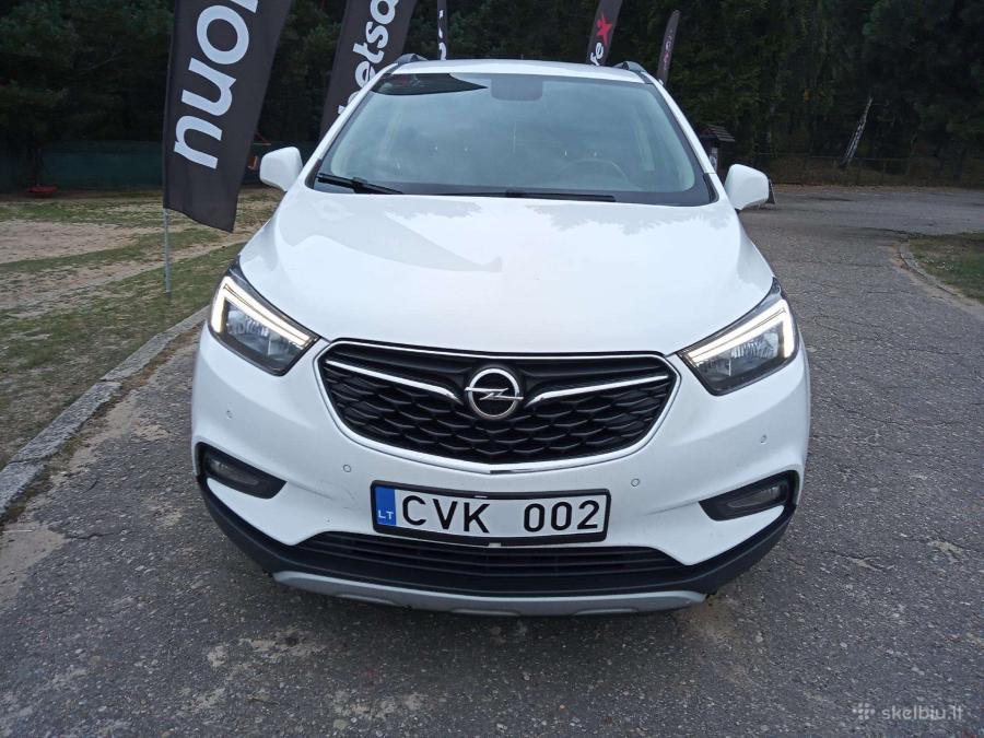 Balts Opel Mokka X 2019 Kauņa, ar dzinēja tilpumu 1.40 L un nobraukumu 192 tūkst. km par 7550 €, foto 1 vietnē AUTOMOTO.COM.LV