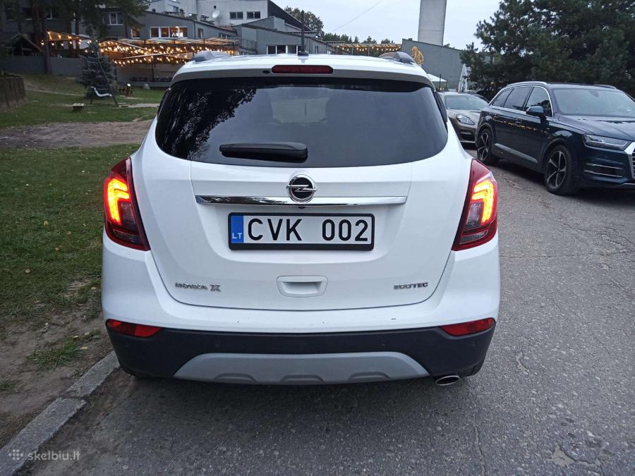 Balts Opel Mokka X 2019 Kauņa, ar dzinēja tilpumu 1.40 L un nobraukumu 192 tūkst. km par 7550 €, foto 3 vietnē AUTOMOTO.COM.LV