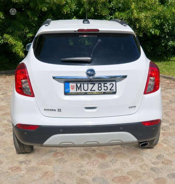 Balts Opel Mokka X 2017 Klaipėda, ar dzinēja tilpumu 1.60 L un nobraukumu 230 tūkst. km par 7999 €, foto 2 vietnē AUTOMOTO.COM.LV