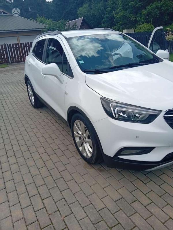Balts Opel Mokka X 2017 Panevēža, ar dzinēja tilpumu 1.60 L un nobraukumu 239 tūkst. km par 6400 €, foto 3 vietnē AUTOMOTO.COM.LV