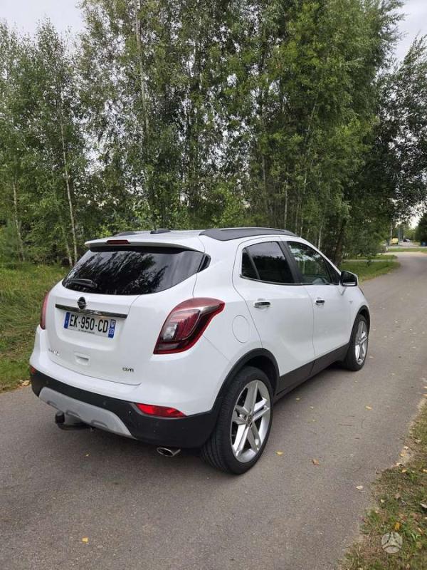 Dzeltens Opel Mokka X 2017 Viļņa, ar dzinēja tilpumu 1.60 L un nobraukumu 208 tūkst. km par 8800 €, foto 4 vietnē AUTOMOTO.COM.LV