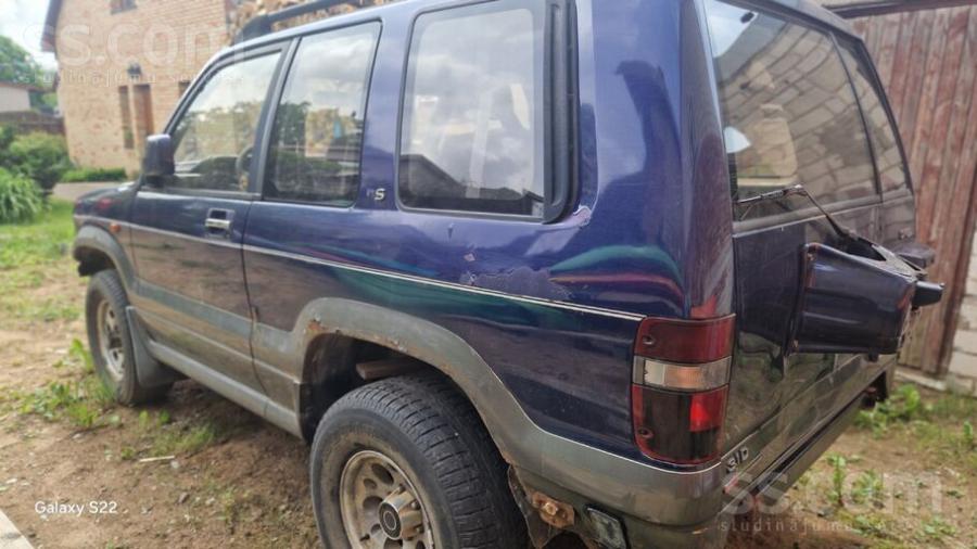 Zils Opel Monterey 1994 Liepāja, ar dzinēja tilpumu 3.10 L un nobraukumu 337 tūkst. km par 1600 €, foto 4 vietnē AUTOMOTO.COM.LV