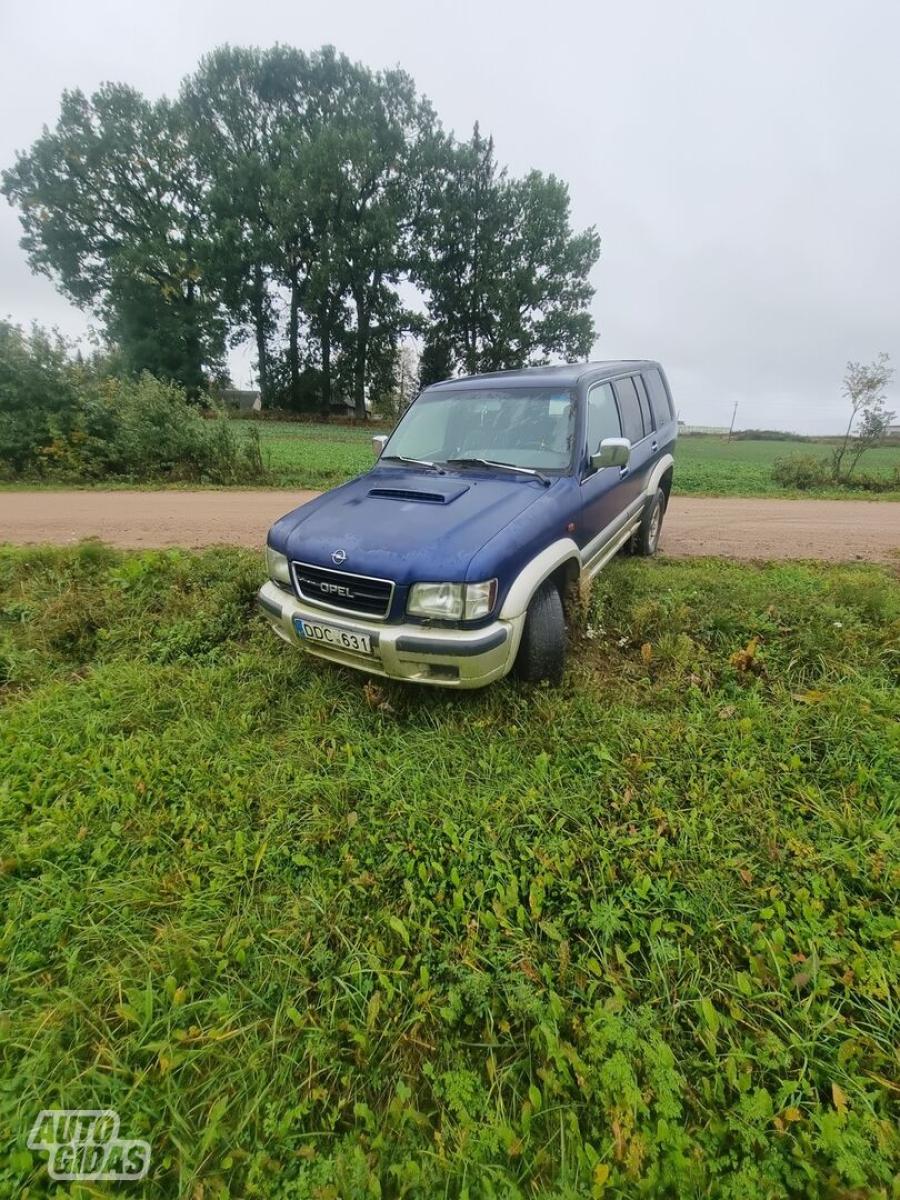 Синий Опель Монтерей 2000 в Алитус, объемом двигателя 3.00 л и пробегом 286 тыс. км за 1000 €, фото 2 на AUTOMOTO.COM.LV