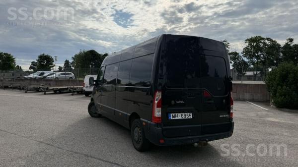 Black Opel Movano 2013 in Cesis, with an engine capacity of 2.30 L and mileage of 279 thousand km for 6500 €, photo 5 on AUTOMOTO.COM.LV