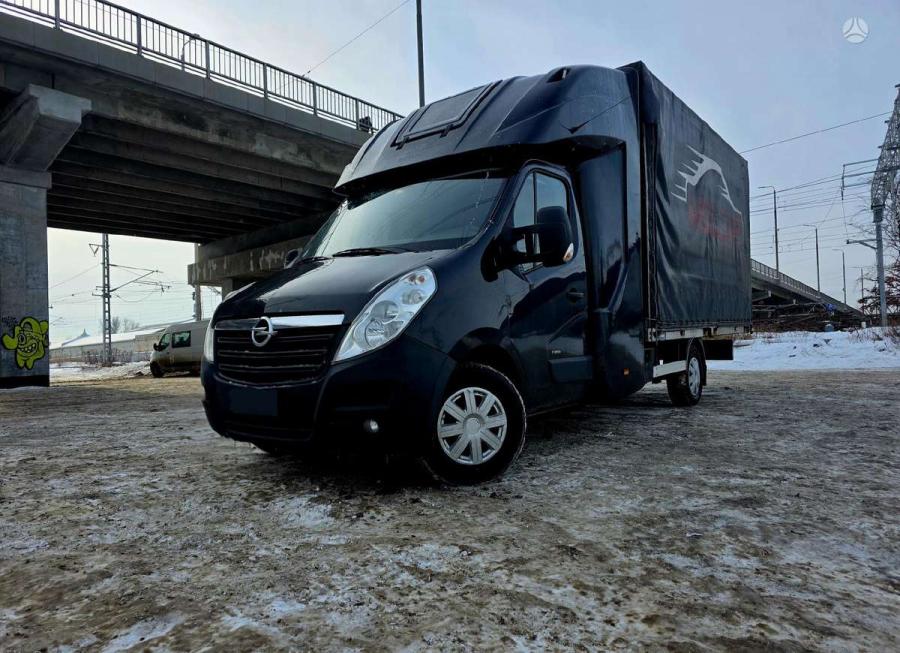 Black Opel Movano 2018 in Riga, with an engine capacity of 2.20 L and mileage of 660 thousand km for 9680 €, photo 1 on AUTOMOTO.COM.LV