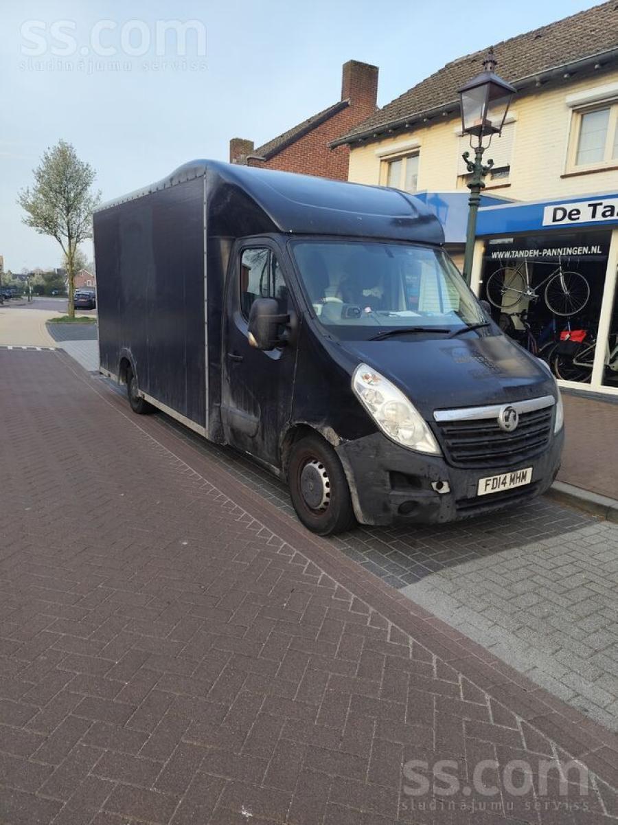 Melns Opel Movano 2014 Rīga, ar dzinēja tilpumu 2.30 L un nobraukumu 400 tūkst. km par 3000 €, foto 3 vietnē AUTOMOTO.COM.LV