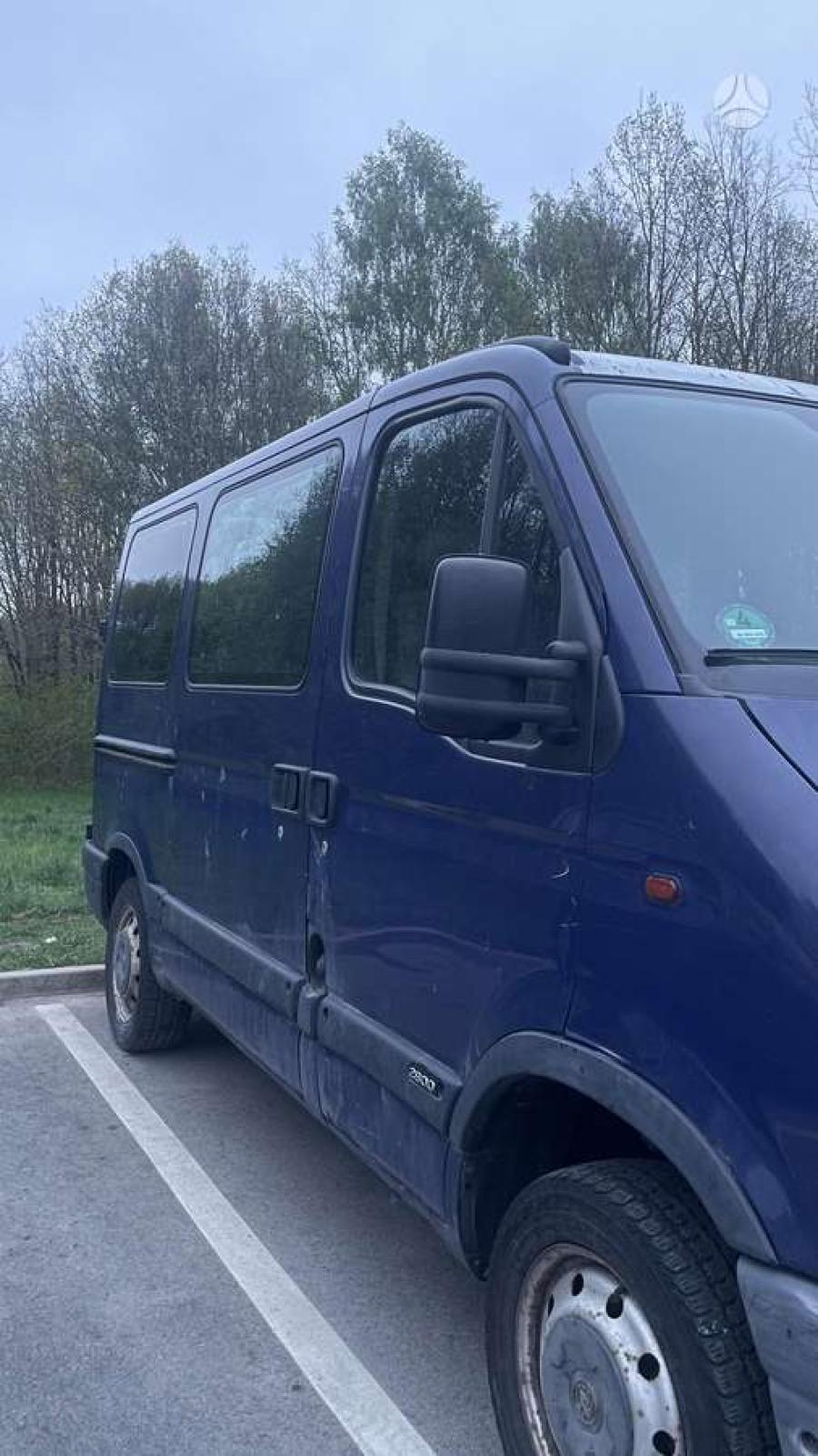 Синий Опель Movano 2003 в Шяуляй, объемом двигателя 1.87 л и пробегом 400 тыс. км за 950 €, фото 3 на AUTOMOTO.COM.LV