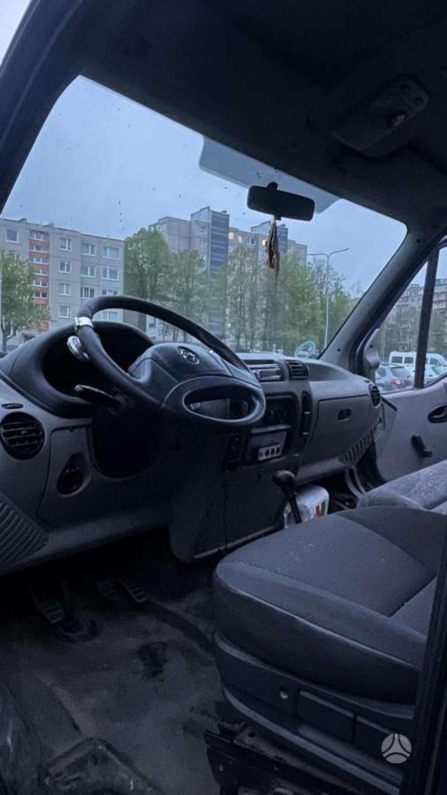 Синий Опель Movano 2003 в Шяуляй, объемом двигателя 1.87 л и пробегом 400 тыс. км за 950 €, фото 7 на AUTOMOTO.COM.LV