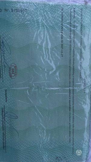 Синий Опель Movano 2003 в Шяуляй, объемом двигателя 1.87 л и пробегом 400 тыс. км за 950 €, фото 8 на AUTOMOTO.COM.LV
