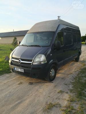 Синий Опель Movano 2004 в Клайпеда, объемом двигателя 3.00 л и пробегом 452 тыс. км за 1700 €, фото  на AUTOMOTO.COM.LV